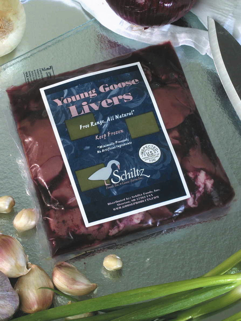 Goose Liver - 10 lb bag - Schiltz Foods